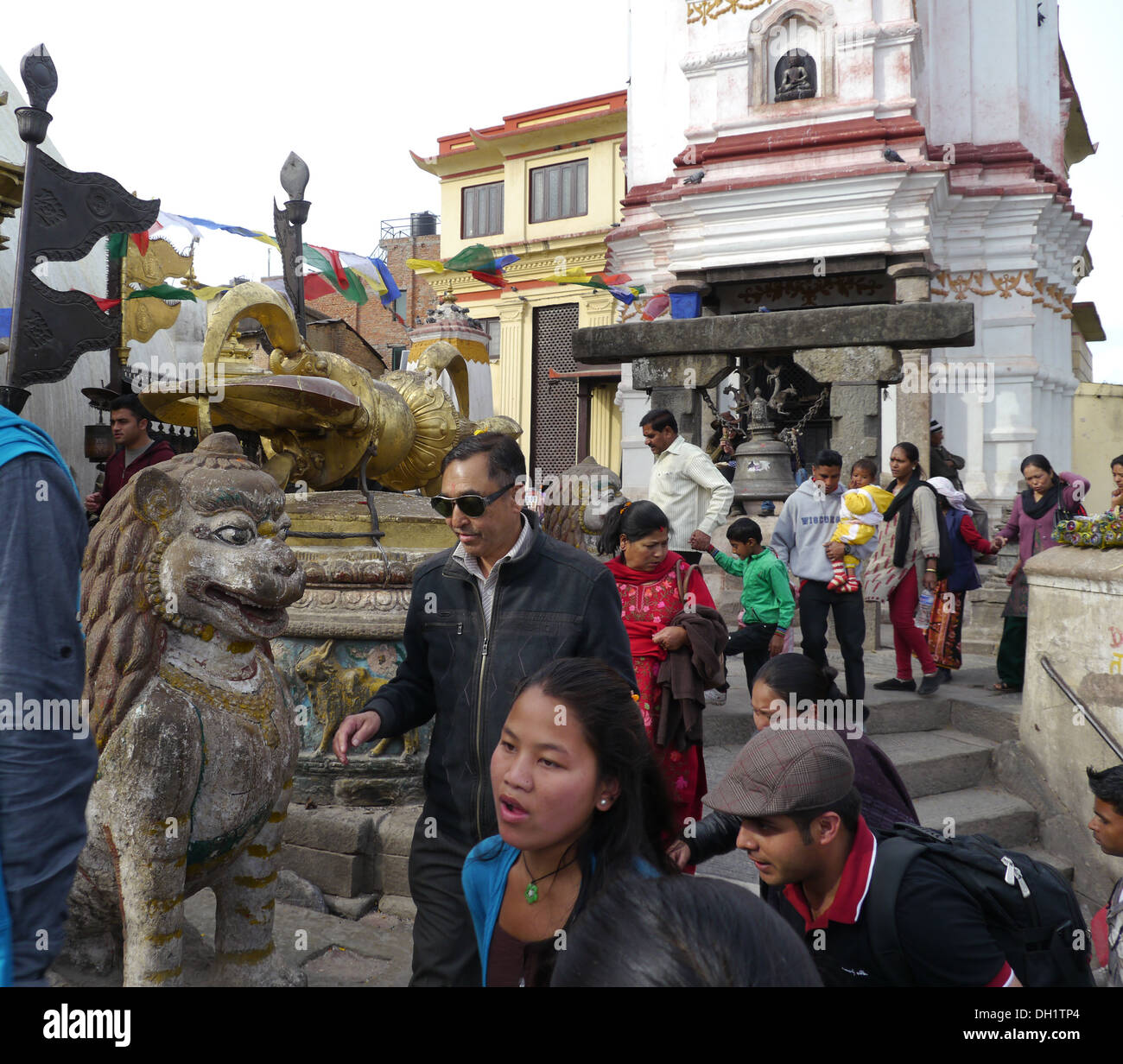 Swayambu hi-res stock photography and images - Alamy