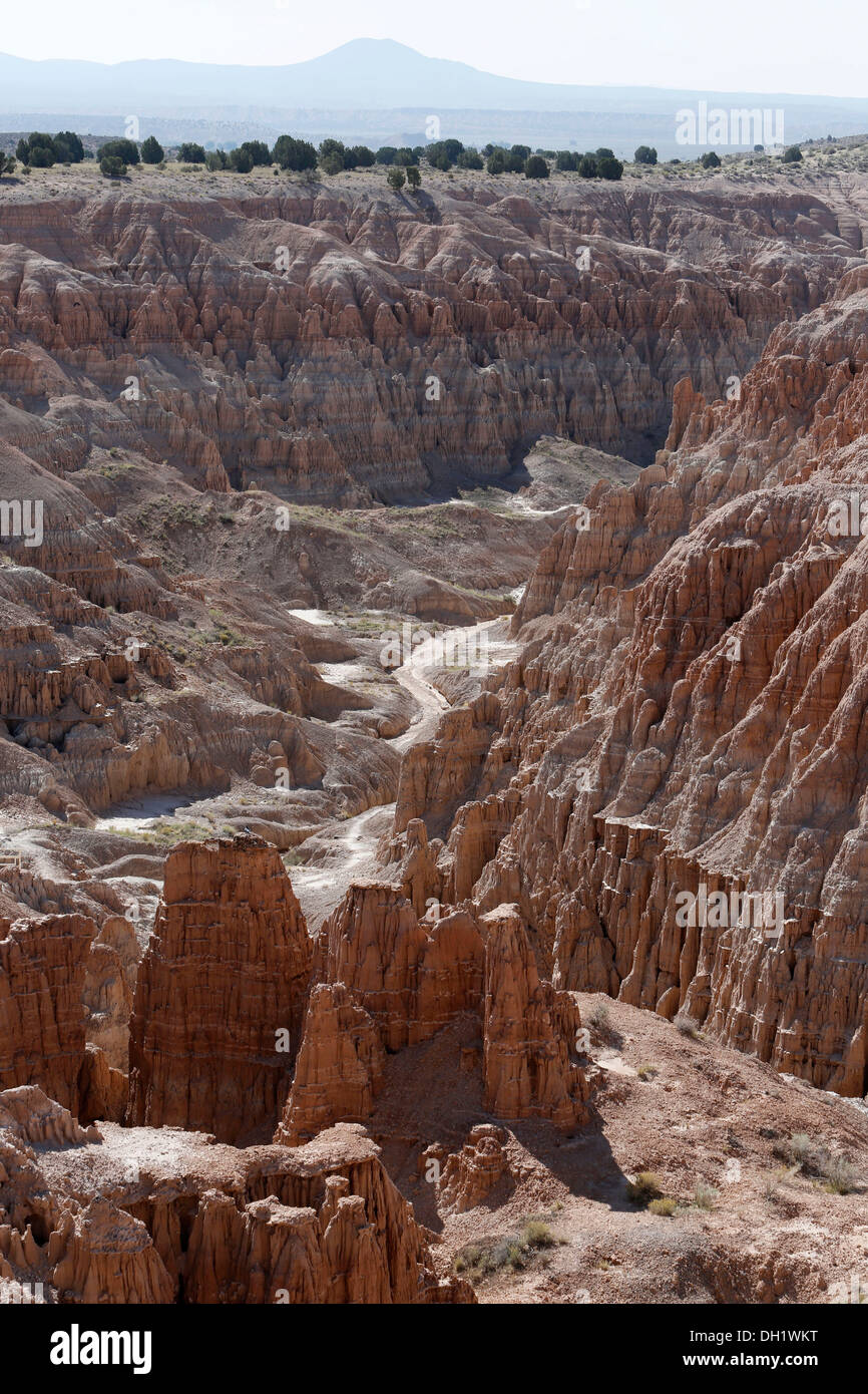 Miller Point Lookout, Cathedral Gorge State Park, Caliente Caldera ...
