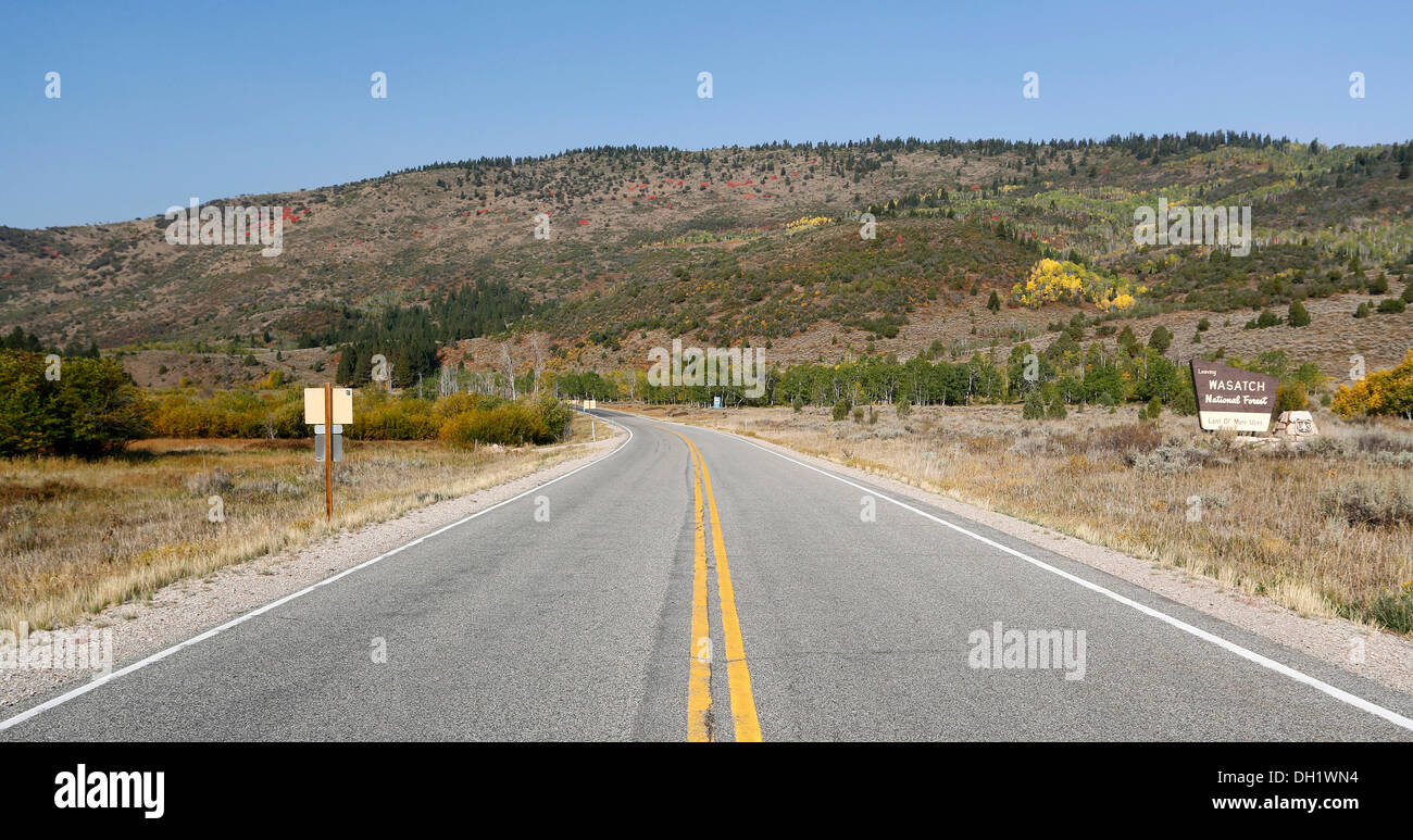 Scenic Route 150, Utah, USA Stock Photo - Alamy
