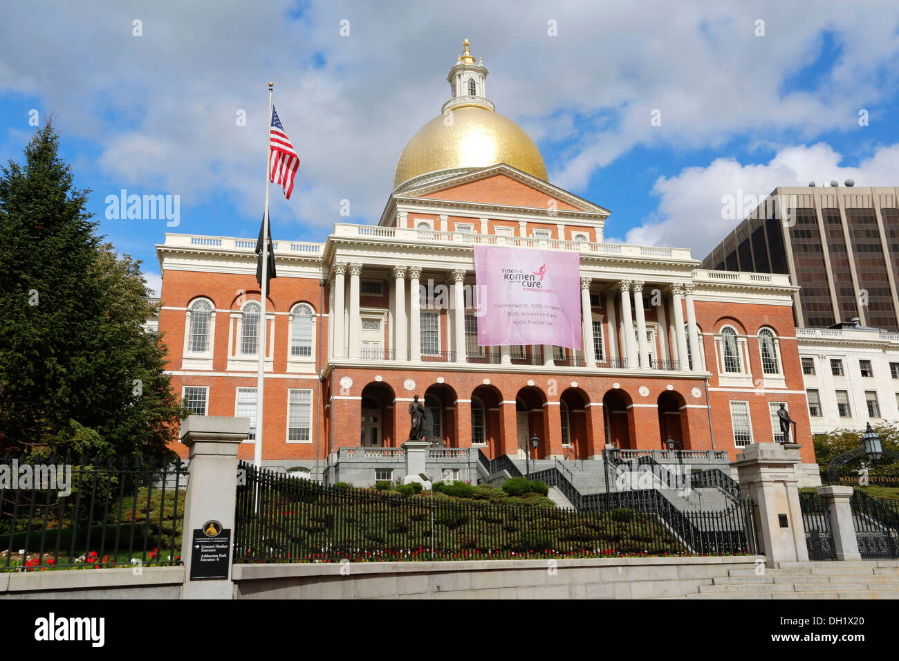 Massachusetts State House, Boston, Massachusetts, USA Stock Photo - Alamy