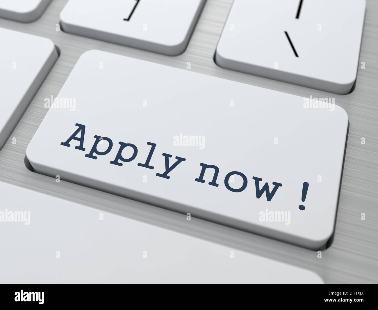Apply Now Button on Modern Computer Keyboard Stock Photo - Alamy