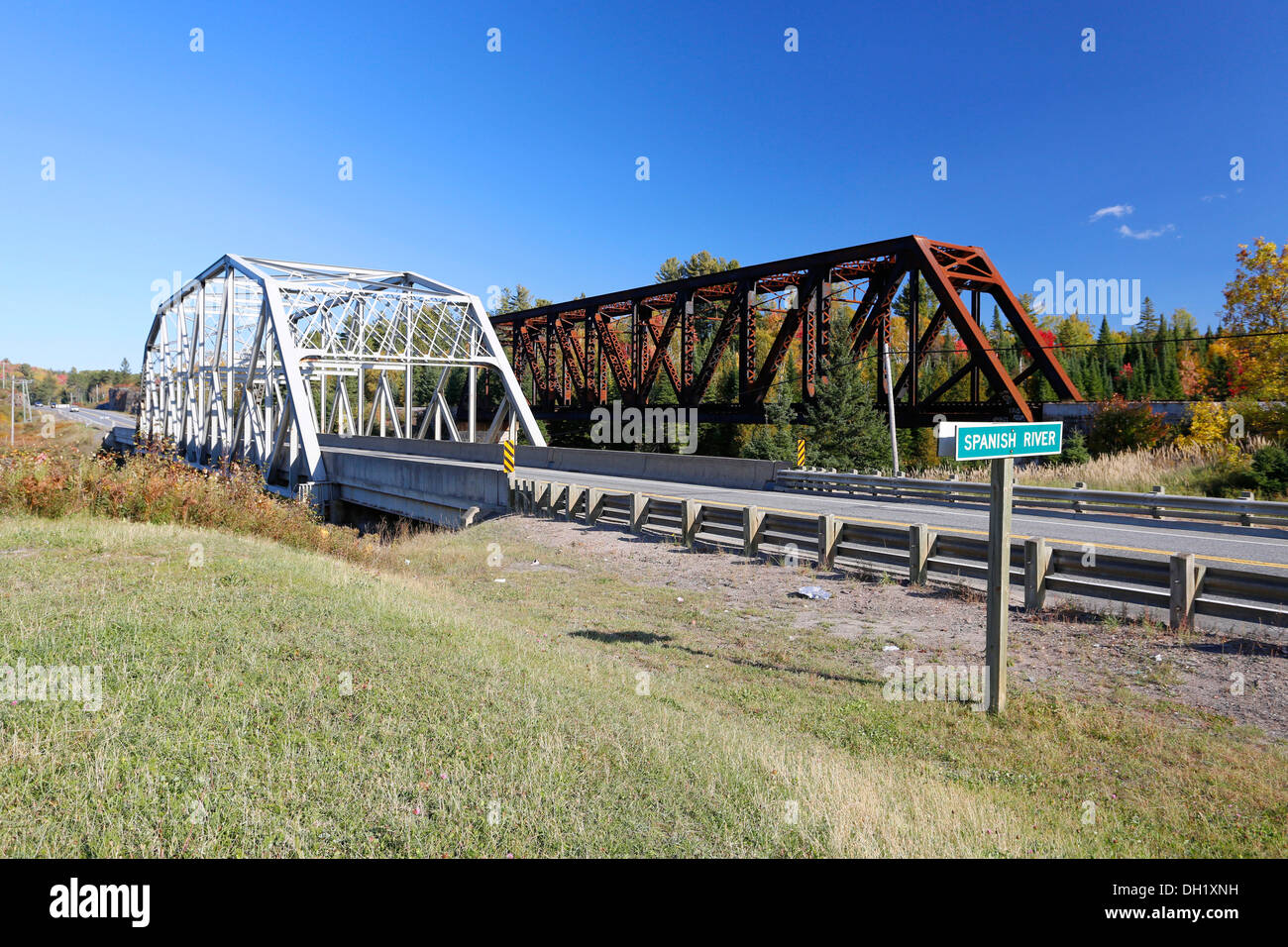 Spanish River Bridge, King's Highway 17 of the Trans-Canada Highway ...