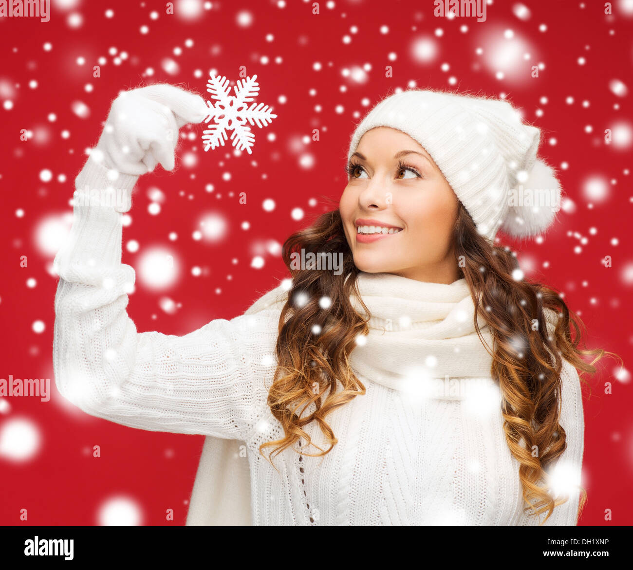 Big snowflake hi-res stock photography and images - Alamy