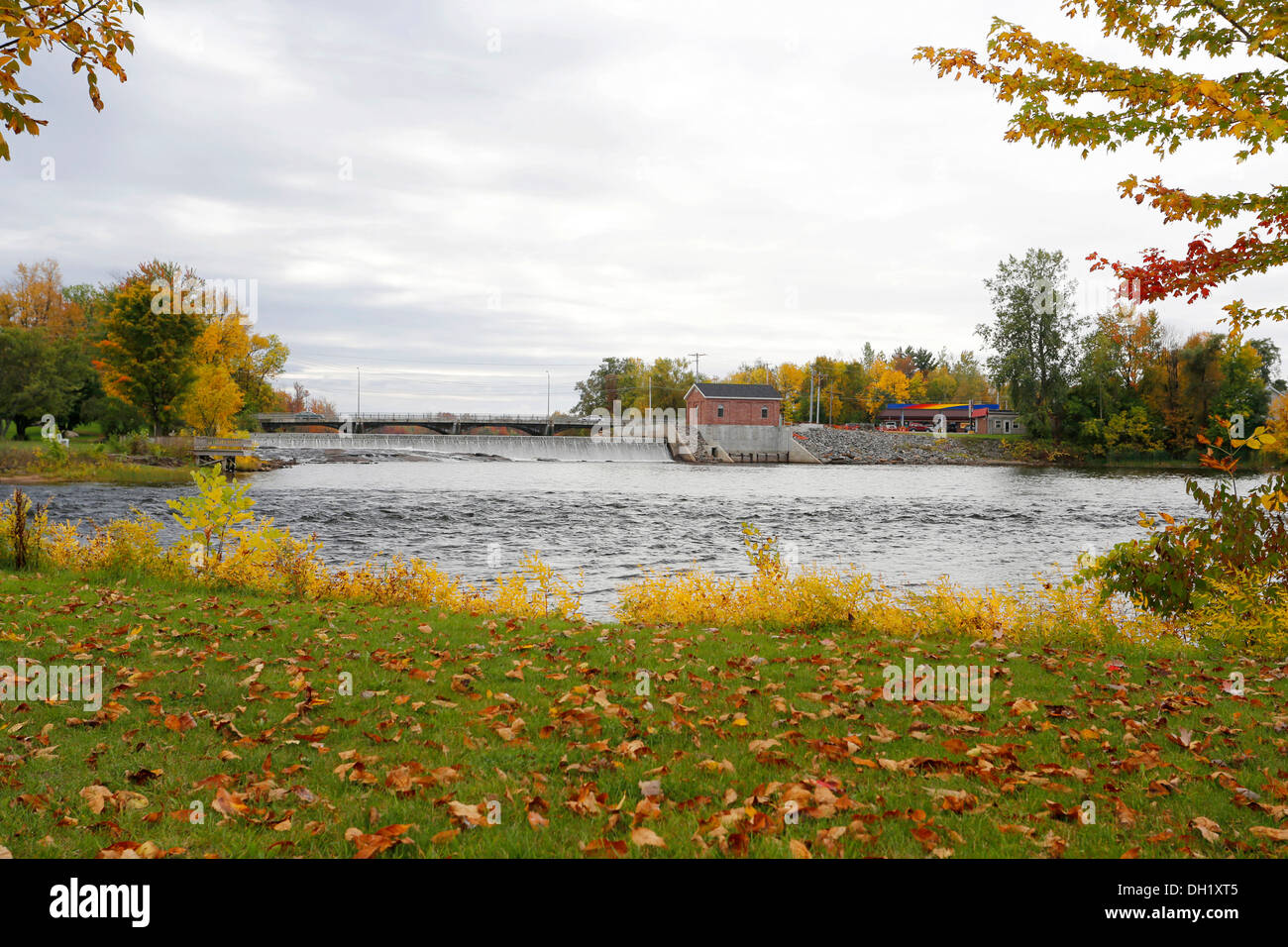 Raquette River Walk in Potsdam, New York, USA Stock Photo - Alamy