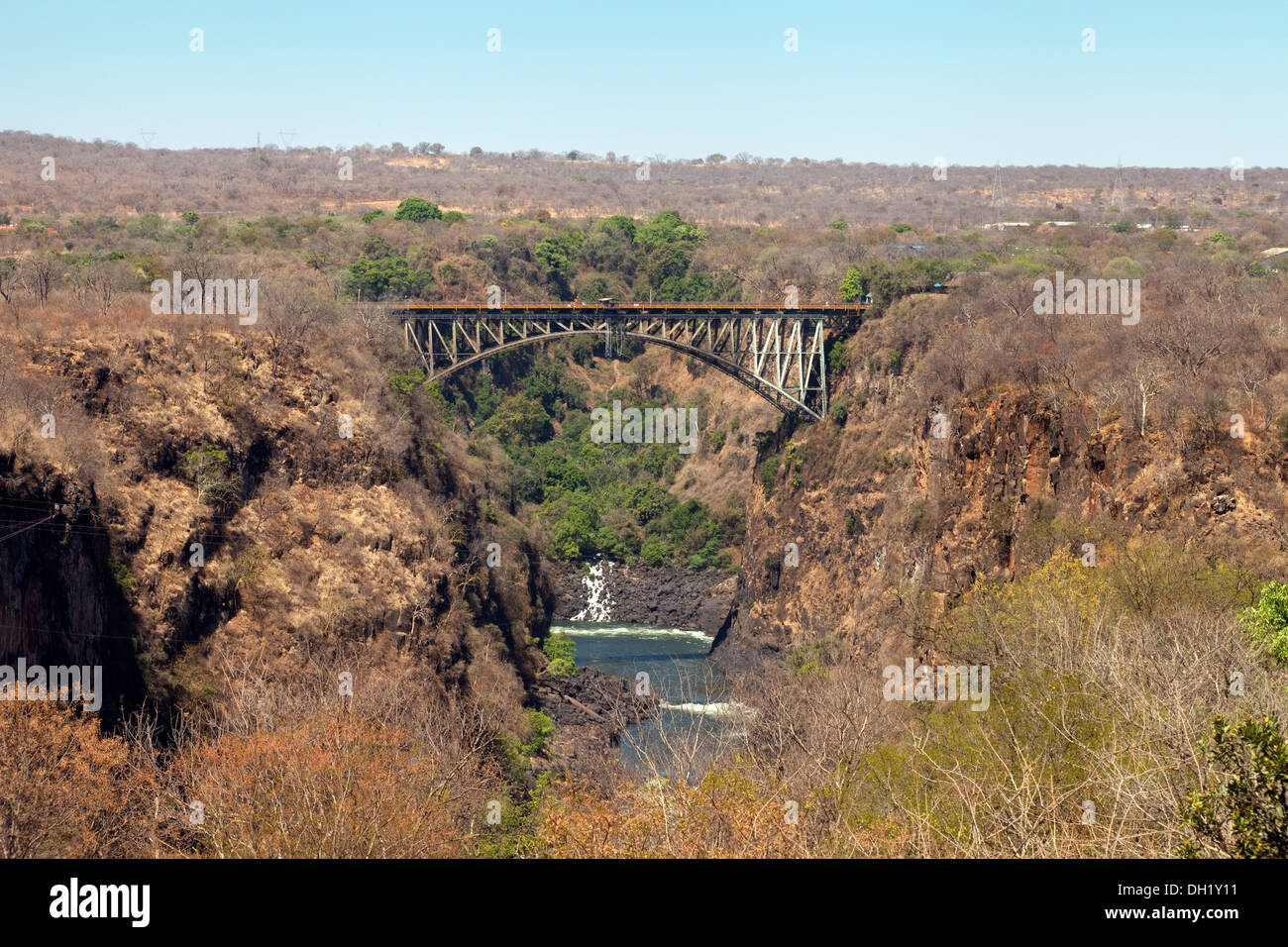 Zambezi river bridge hi-res stock photography and images - Alamy