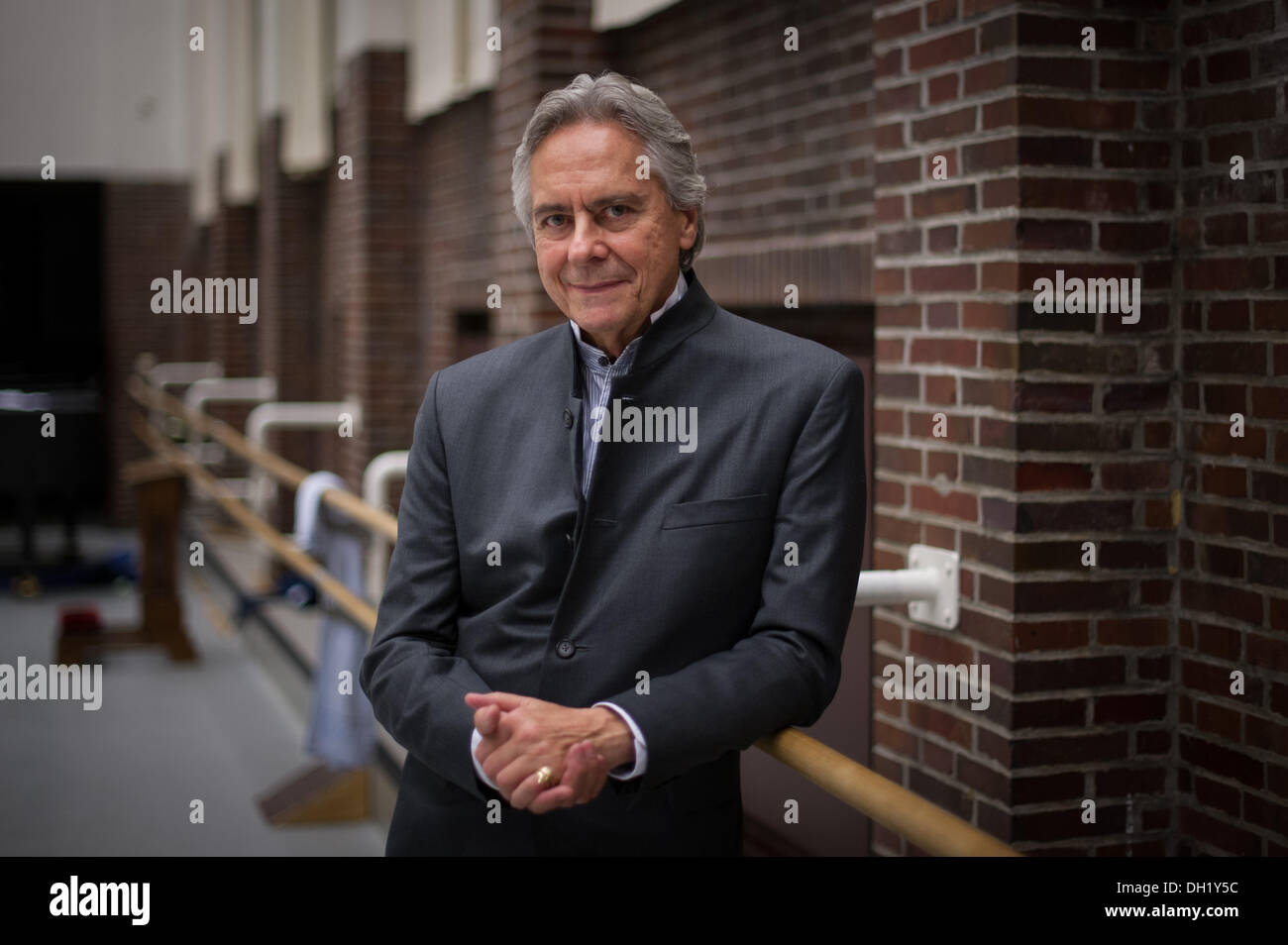 Hamburg, Germany. 29th Oct, 2013. Ballet director John Neumeier stands ...