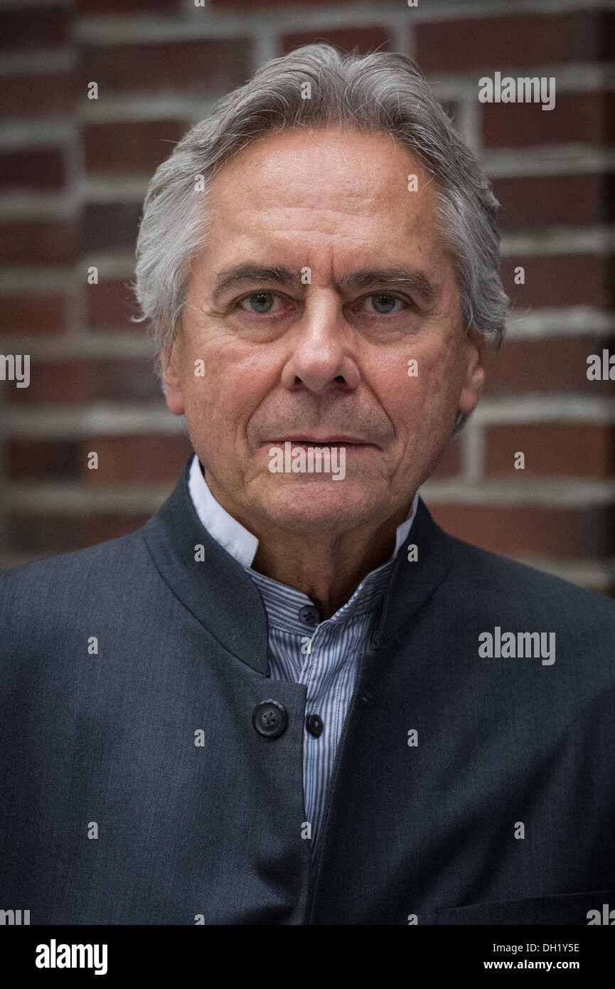Hamburg, Germany. 29th Oct, 2013. Ballet director John Neumeier stands ...