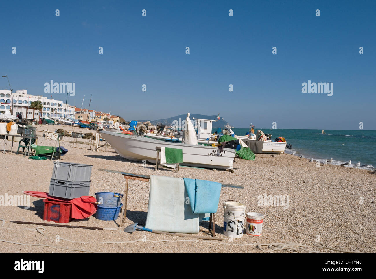 Porto Recanati, Marche, Adriatic Coast, Italy Stock Photo - Alamy