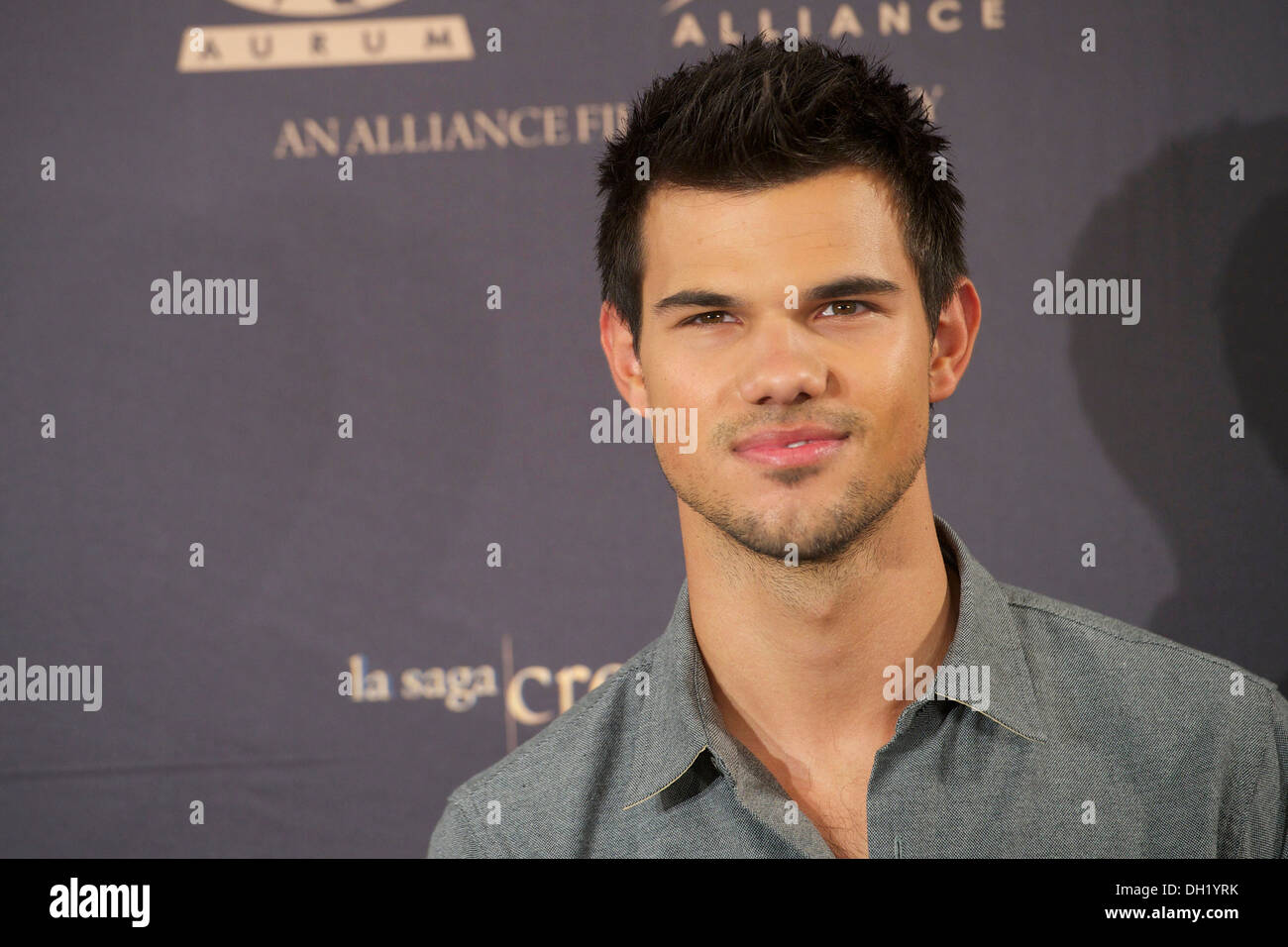 Actor Taylor Lautner Stock Photo - Alamy