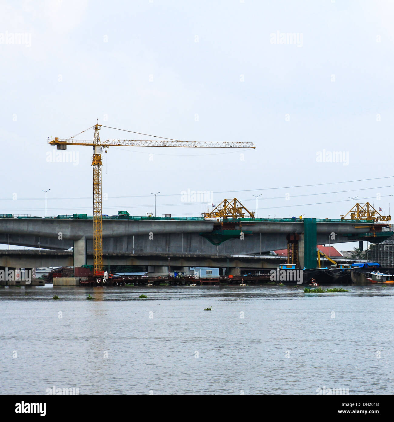 New highway bridge under construction Stock Photo - Alamy