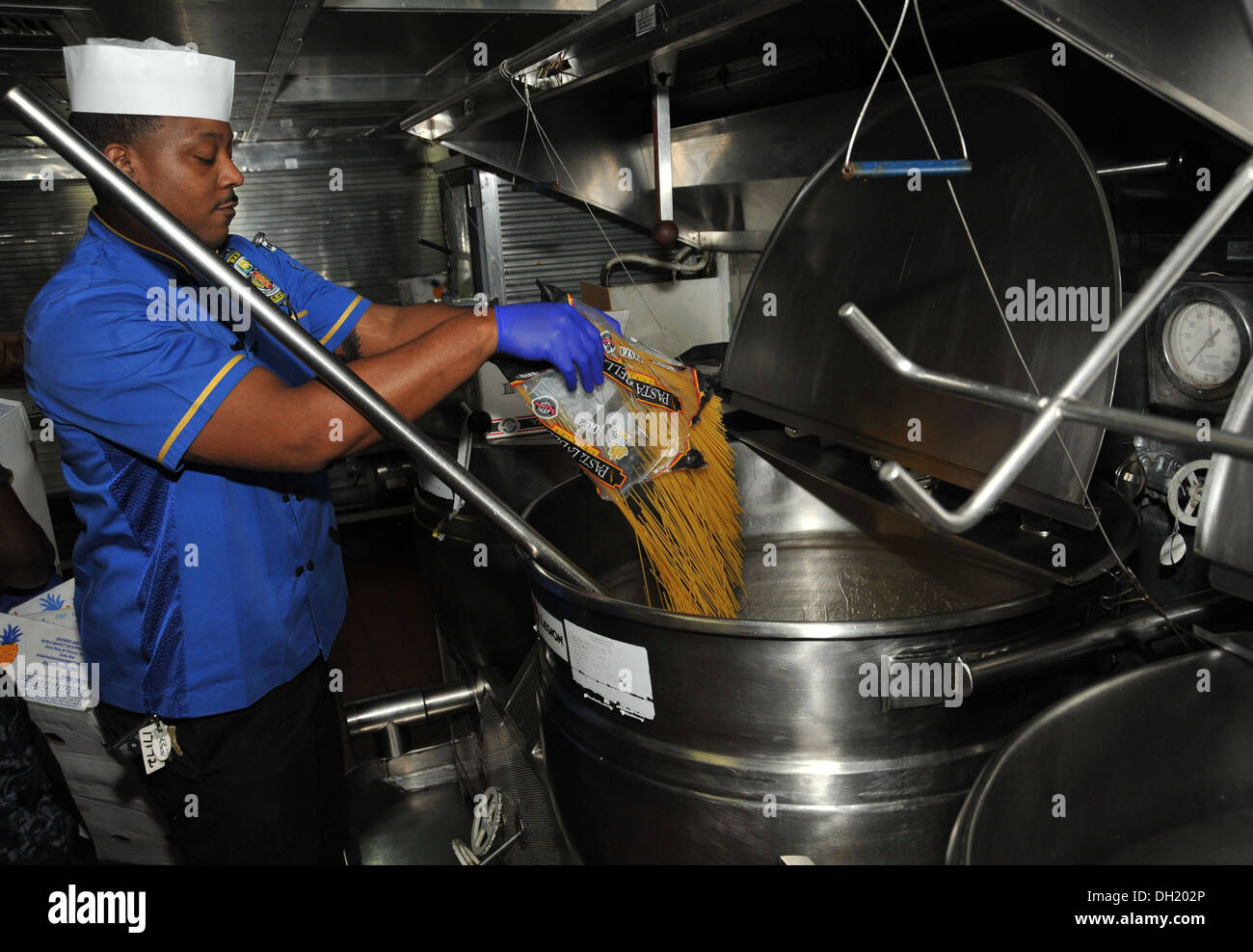 Culinary Specialist Seaman Marcus Oliver, a native of Kinston, N.C ...