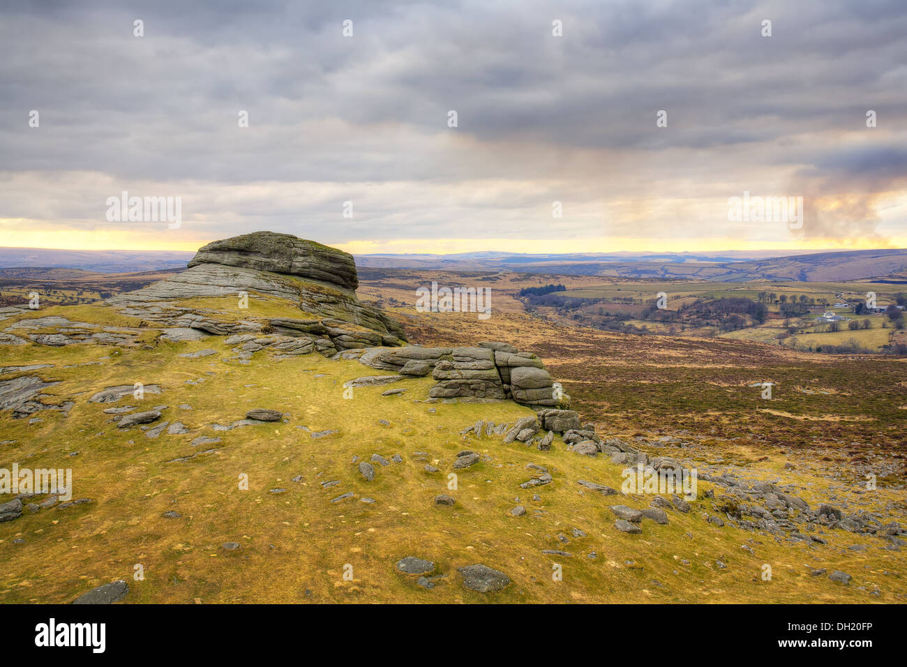 Rocks at Haytor on Dartmoor, England, UK Stock Photo - Alamy