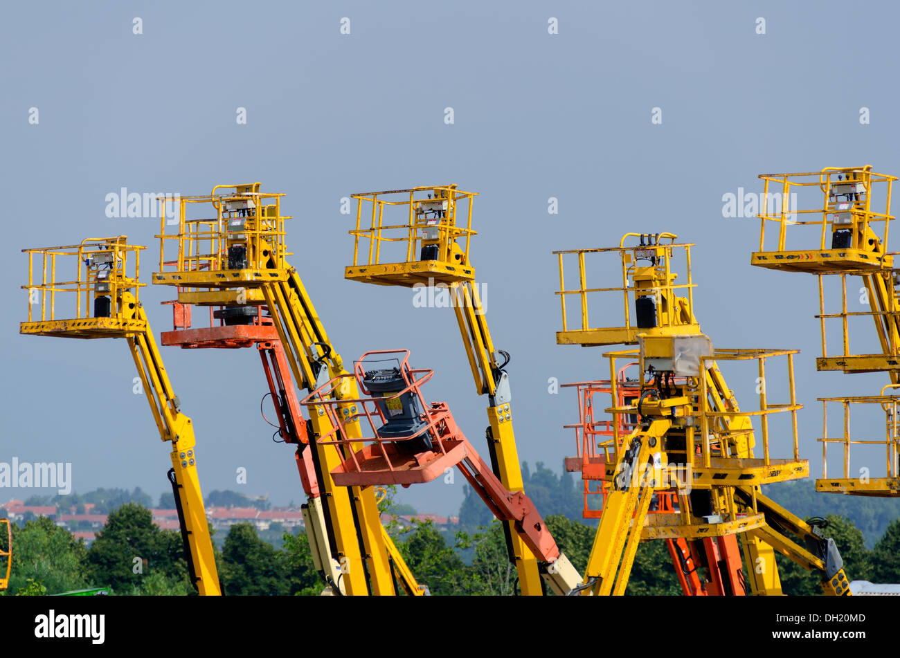 Platform forklift hi-res stock photography and images - Alamy