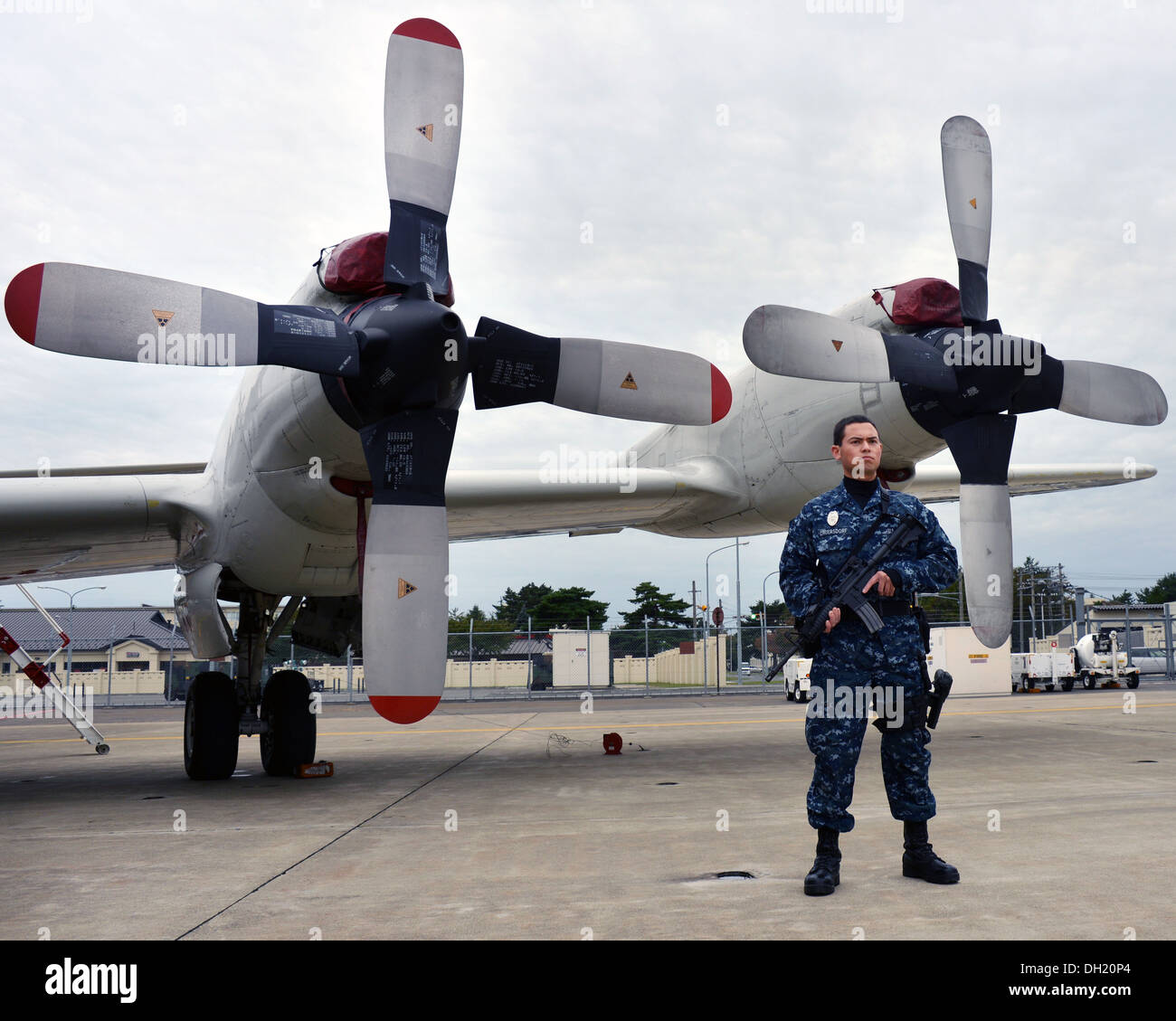 NAVAL AIR FACILITY MISAWA, Japan (Oct. 23, 2013) Master-at-Arms Seaman ...