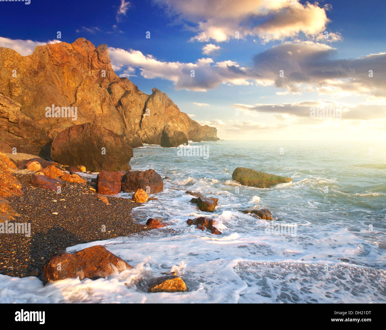 Seascape glow hi-res stock photography and images - Alamy
