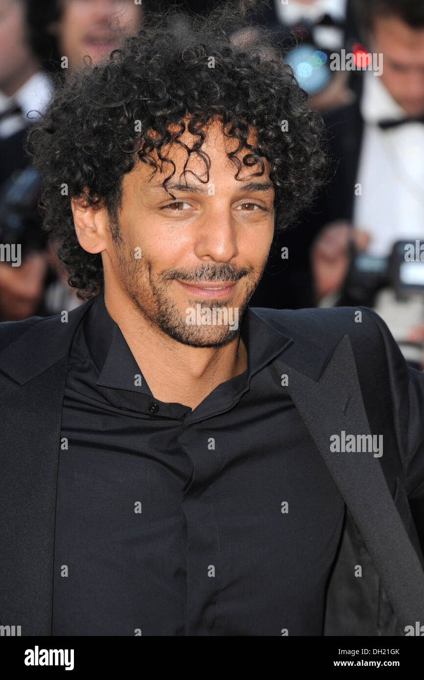 City of Cannes: Tomer Sisley walking on the famous red carpet before ...