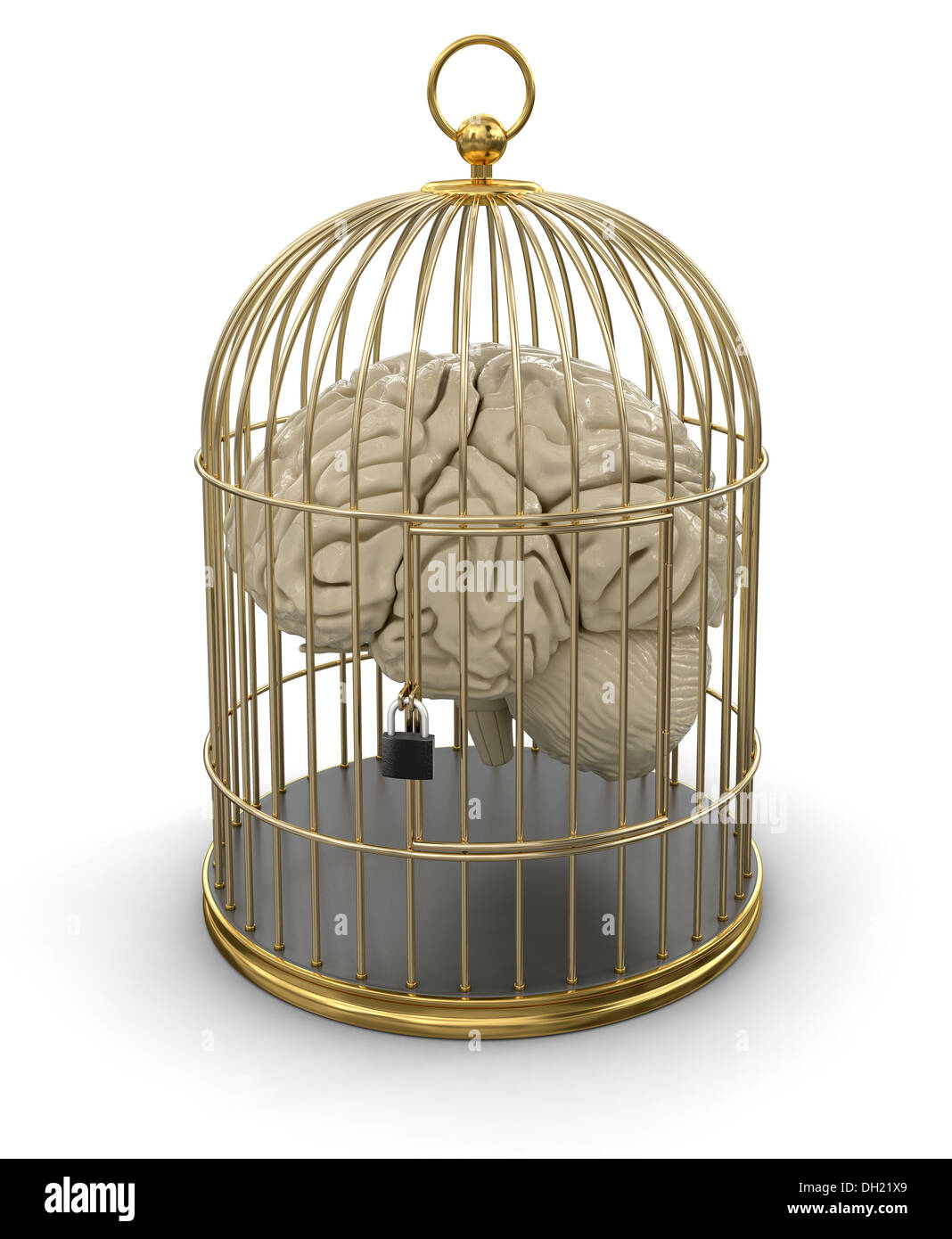 Gold cage hi-res stock photography and images - Alamy