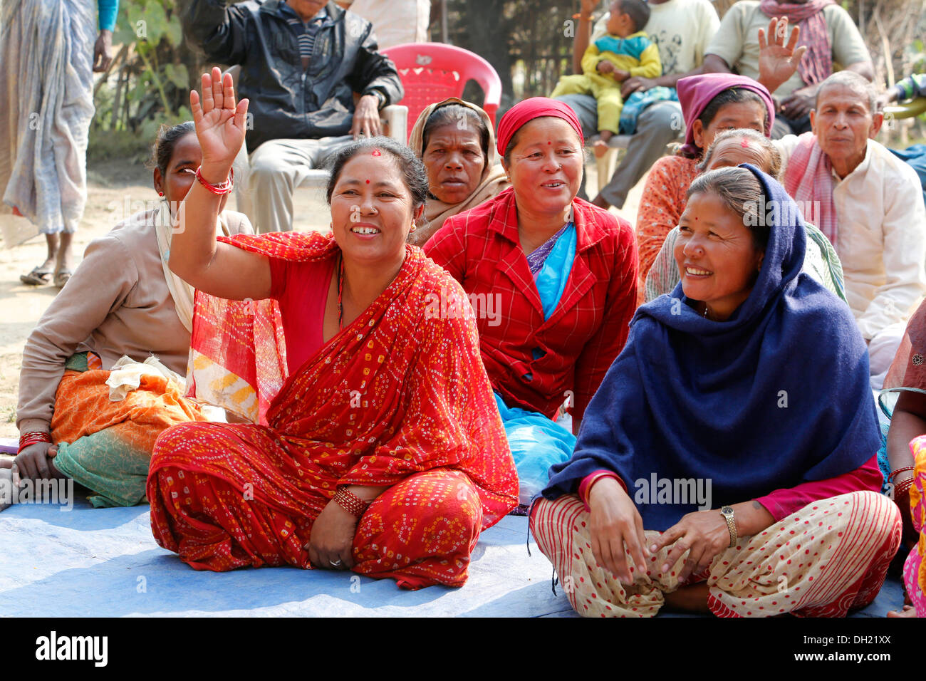 Nepalese community gathering hi-res stock photography and images - Alamy
