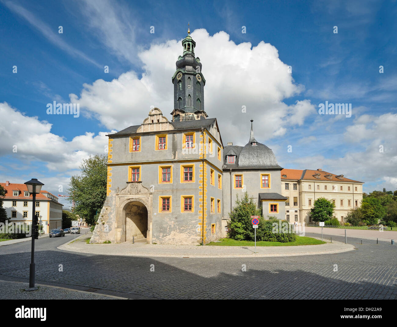 Residenzschloss palace in Weimar, Thuringia Stock Photo - Alamy