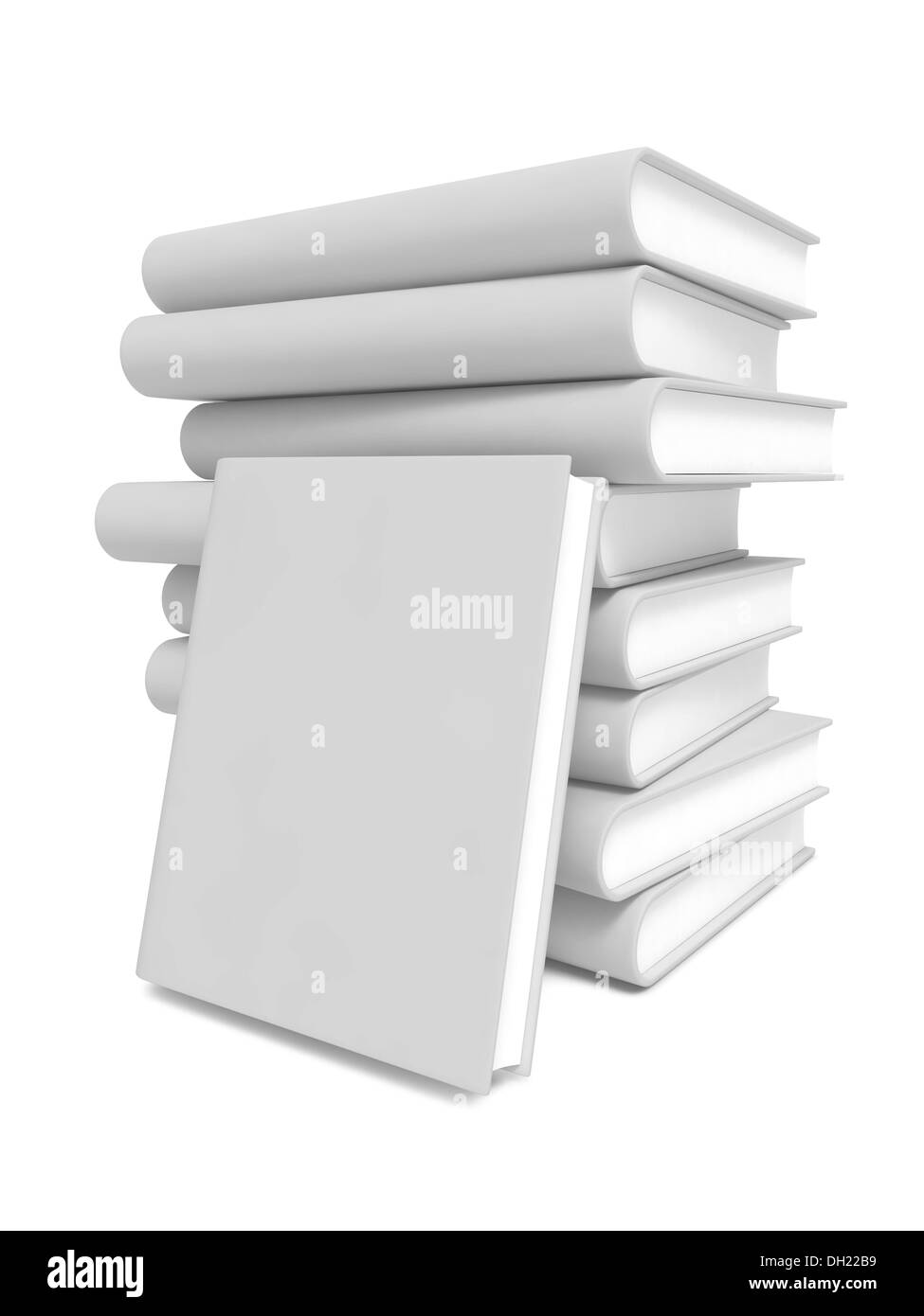 Stack of books open book Black and White Stock Photos & Images - Alamy