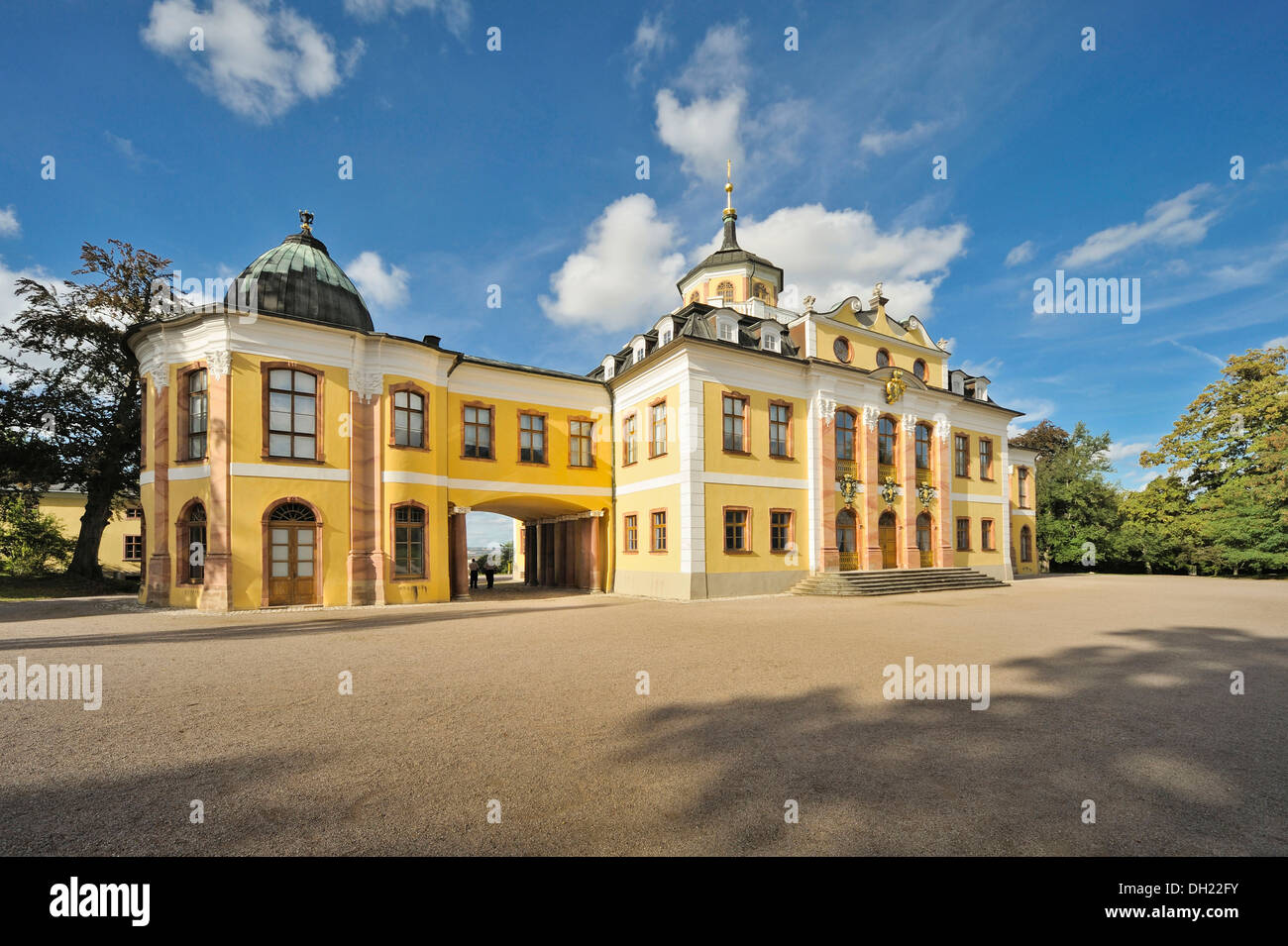 Schloss Belvedere palace, Weimar, Thuringia Stock Photo - Alamy