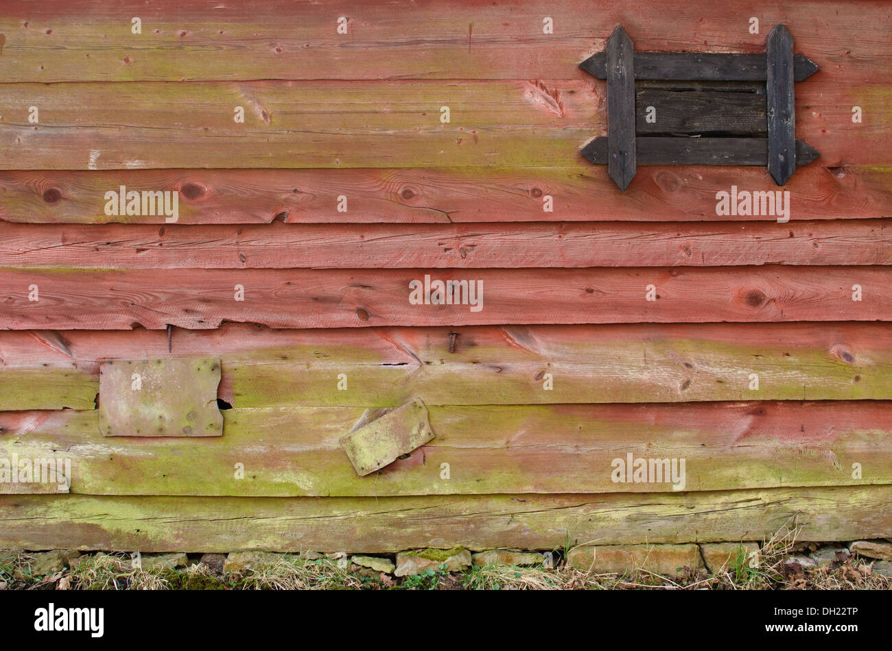 Fixed old wall Stock Photo - Alamy
