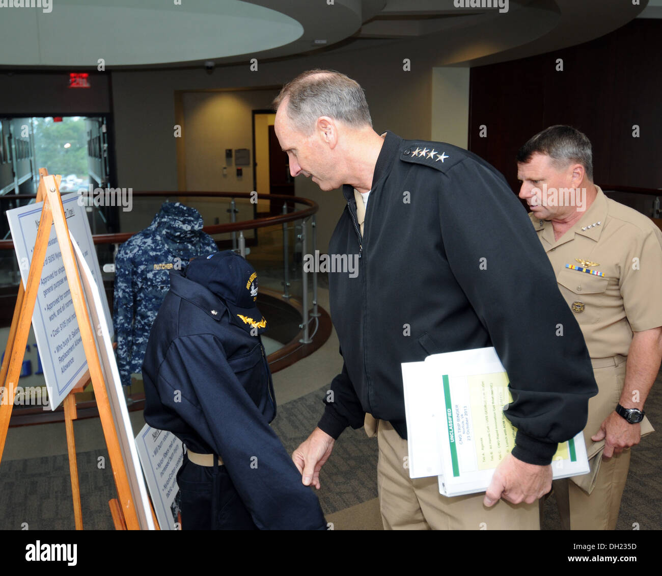 NORFOLK (Oct. 23, 2013) Adm. Bill Gortney, commander of U.S. Fleet ...