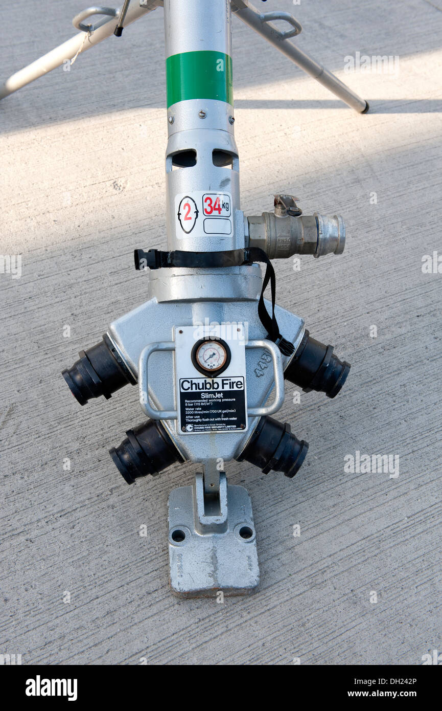 High Expansion Foam Cannon Ground Monitor Stock Photo - Alamy
