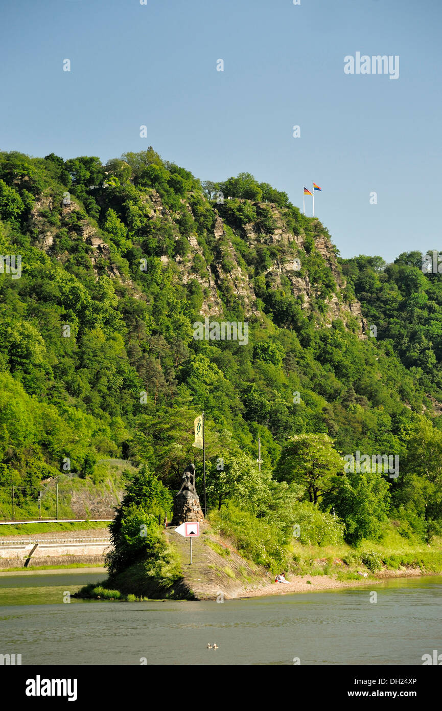 Lorelei rock hi-res stock photography and images - Alamy