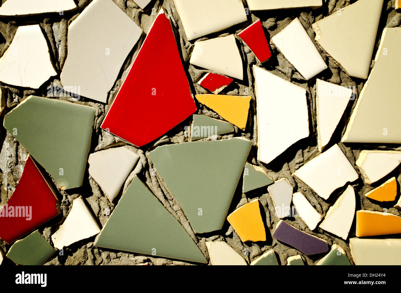 Mosaic concrete hi-res stock photography and images - Alamy