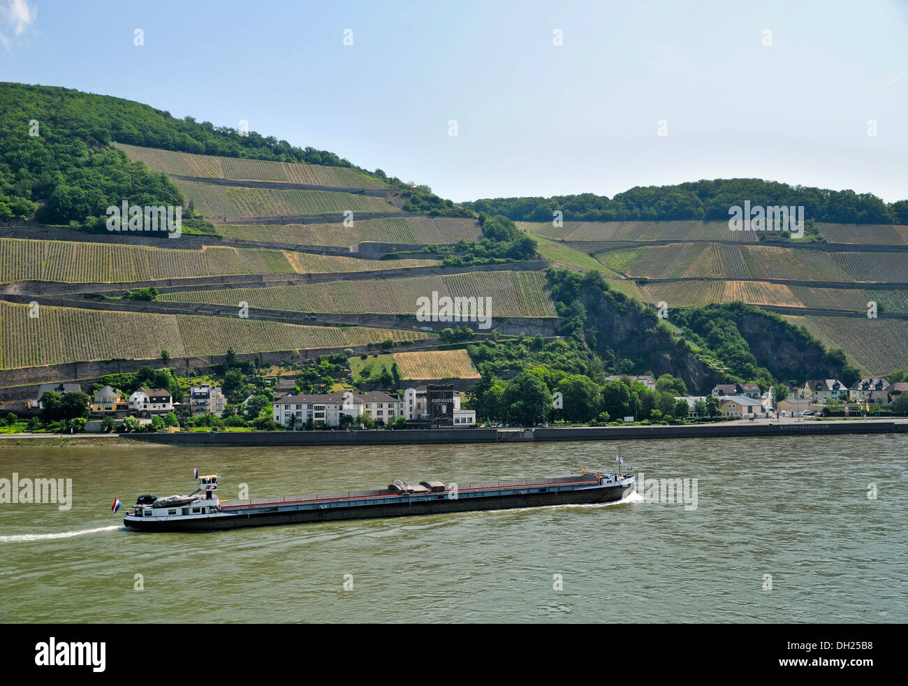 River rhine container barge hi-res stock photography and images - Alamy