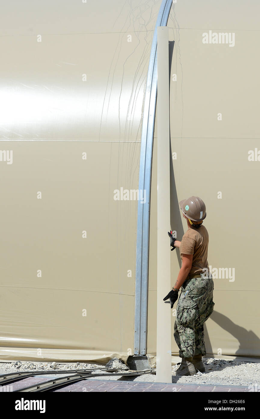 Steelworker Constructionman Amanda Westensee High Resolution Stock ...