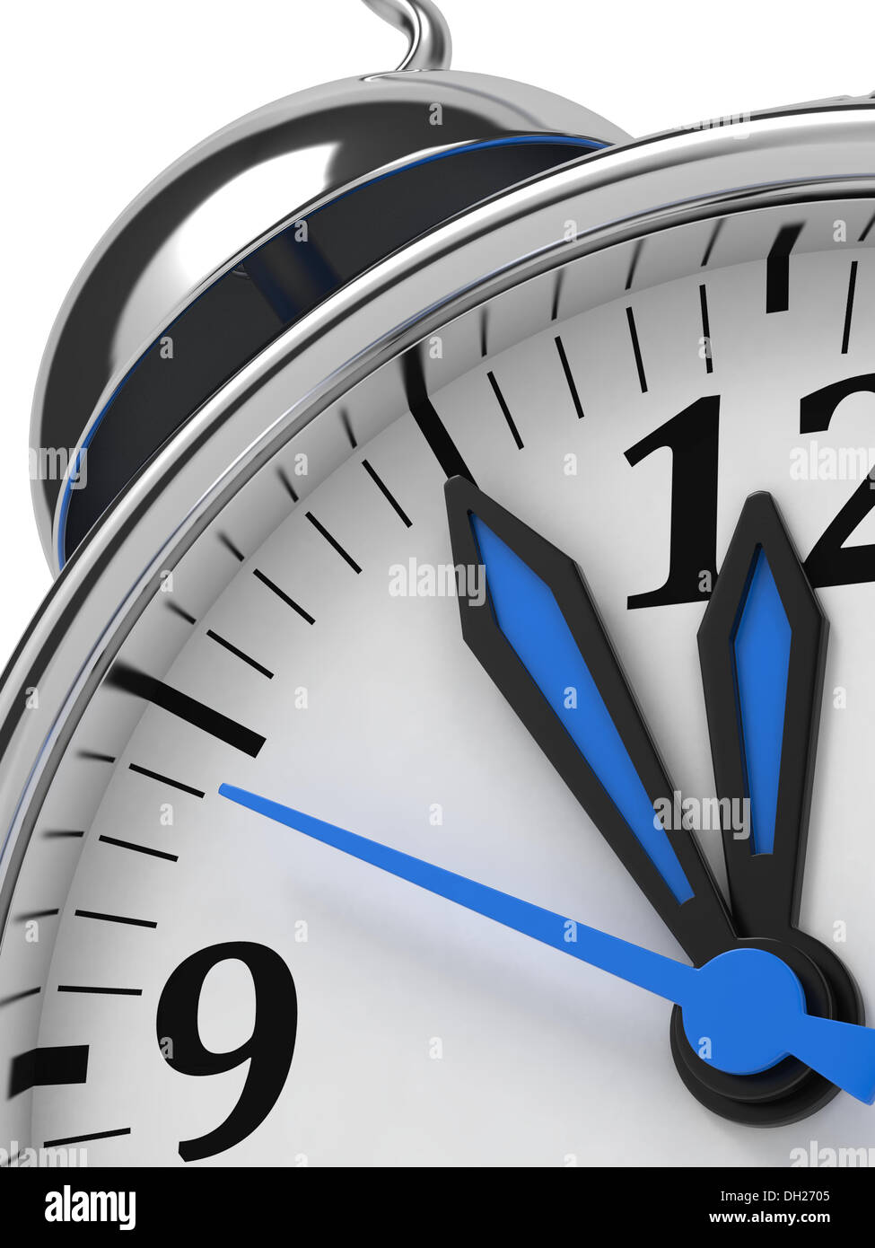 Close Up of Alarm Clock Stock Photo - Alamy
