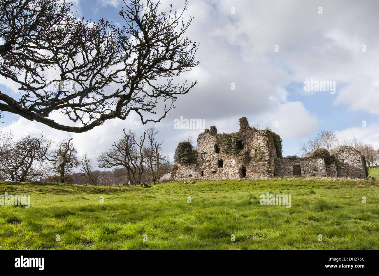 Gight Castle Ruins near Methlick in Aberdeenshire, Scotland Stock Photo ...
