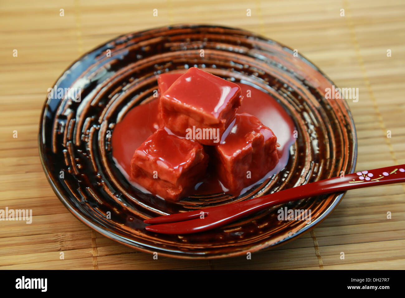 Tofuyo (Fermented tofu Stock Photo - Alamy