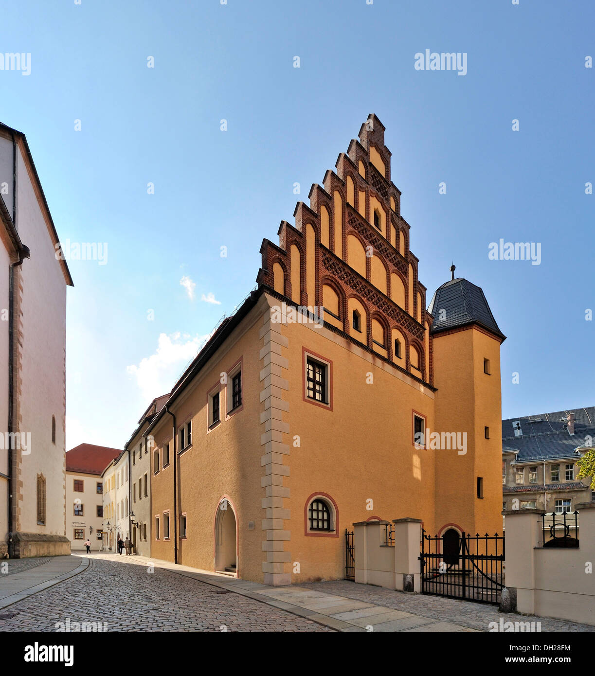 Museum, Freiberg, Saxony Stock Photo - Alamy
