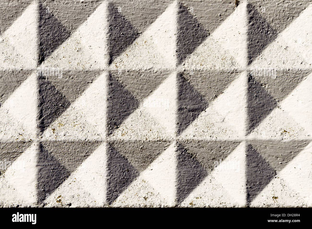 detail of a rhombical shaped wall Stock Photo - Alamy