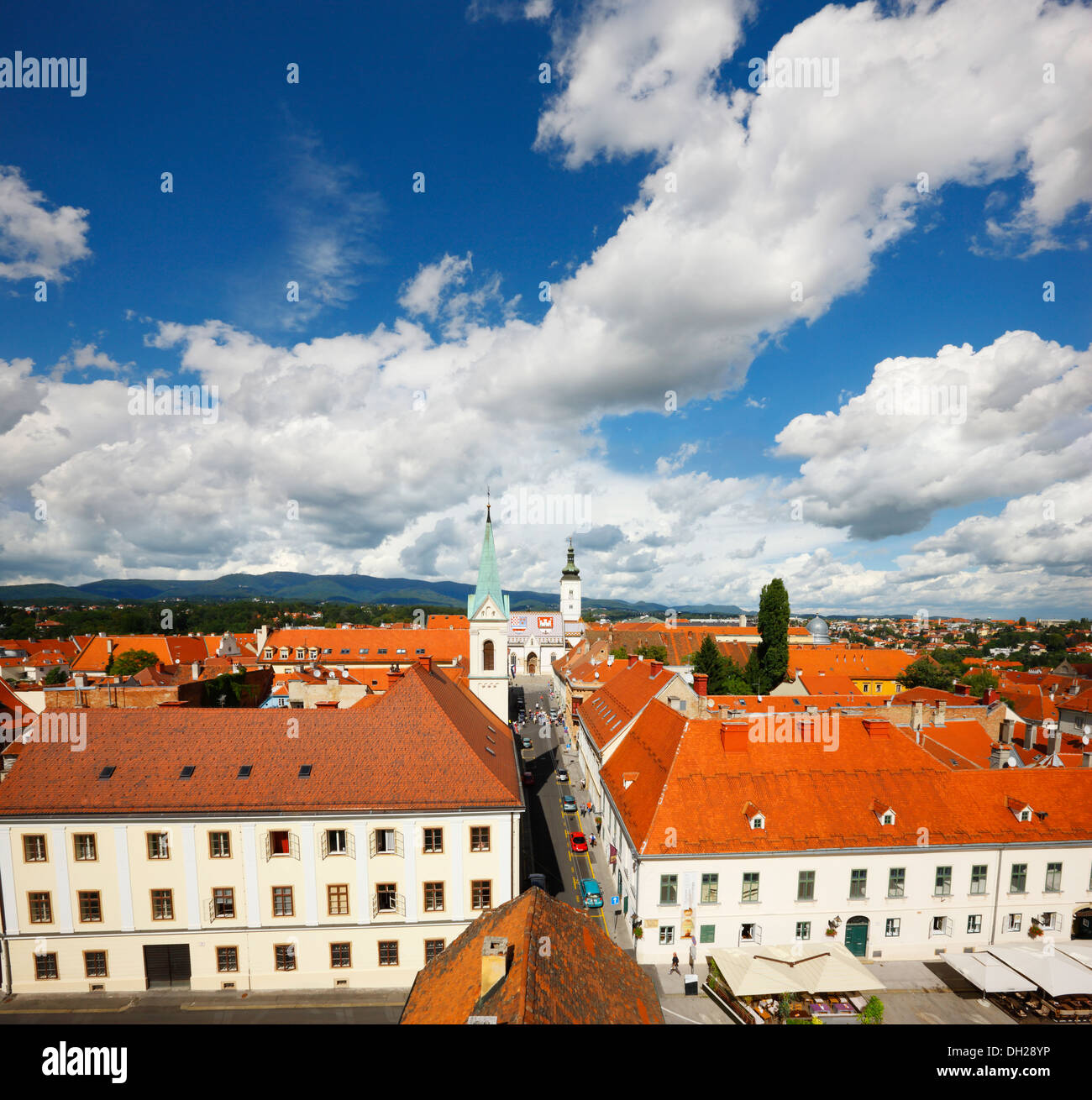Zagreb panorama view hi-res stock photography and images - Alamy
