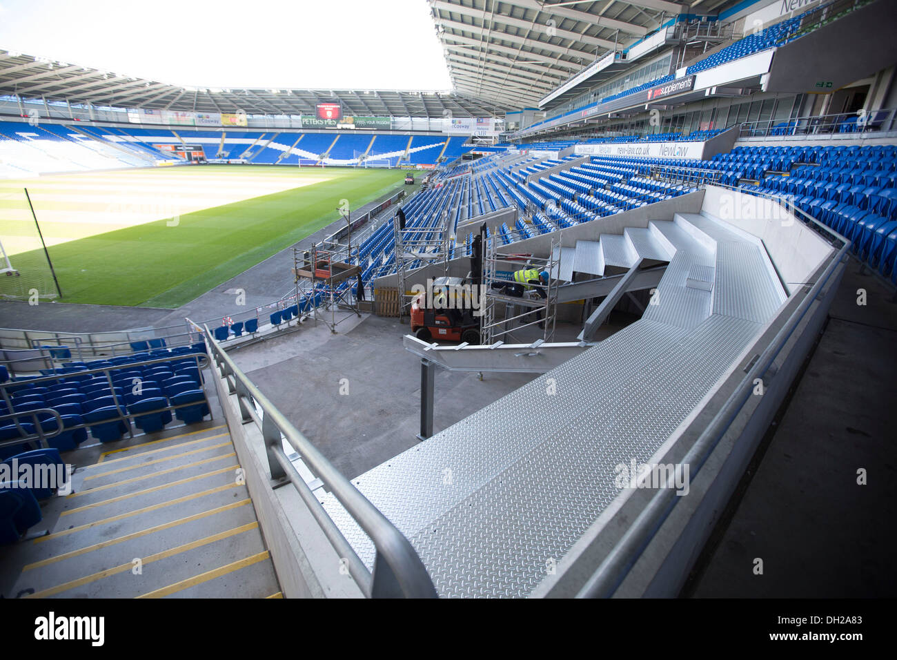 At Cardiff City Stadium High Resolution Stock Photography and Images ...
