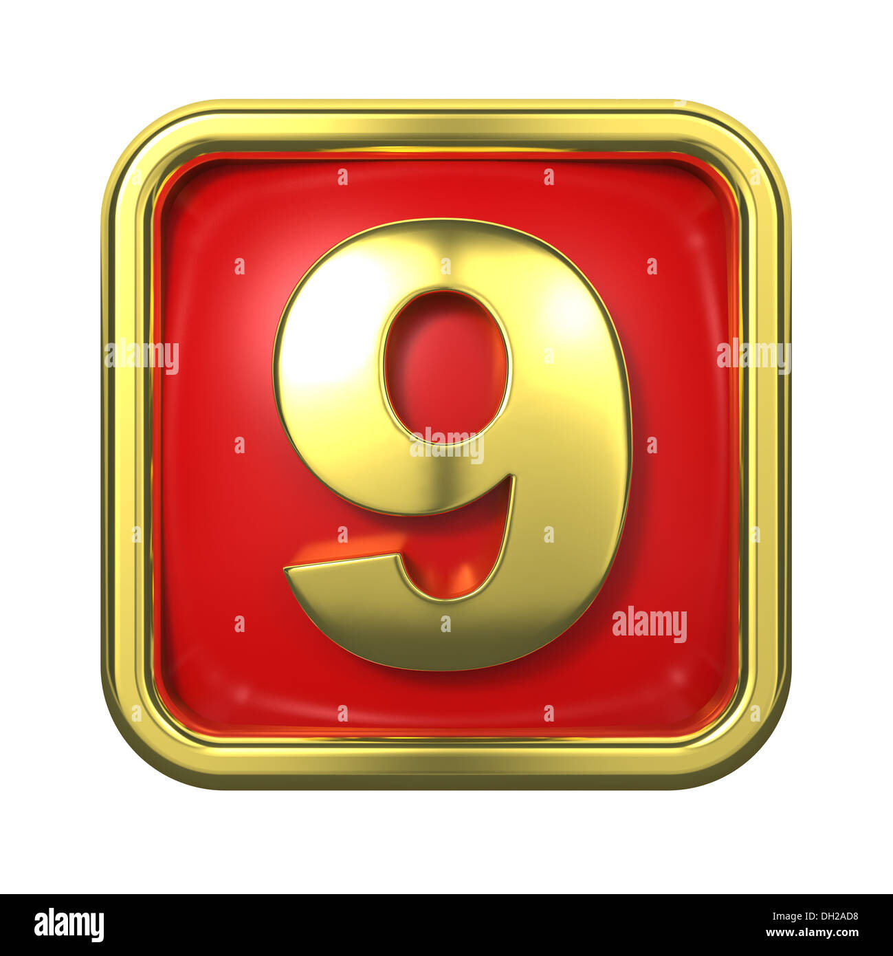 Frame text in gold Cut Out Stock Images & Pictures - Alamy