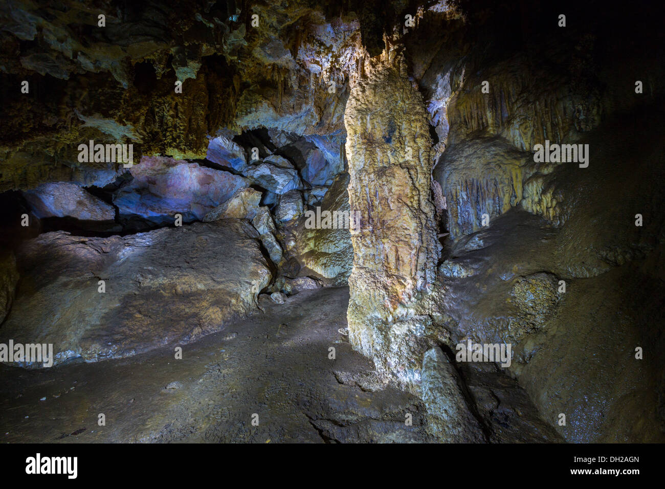 Into the cave Stock Photo - Alamy