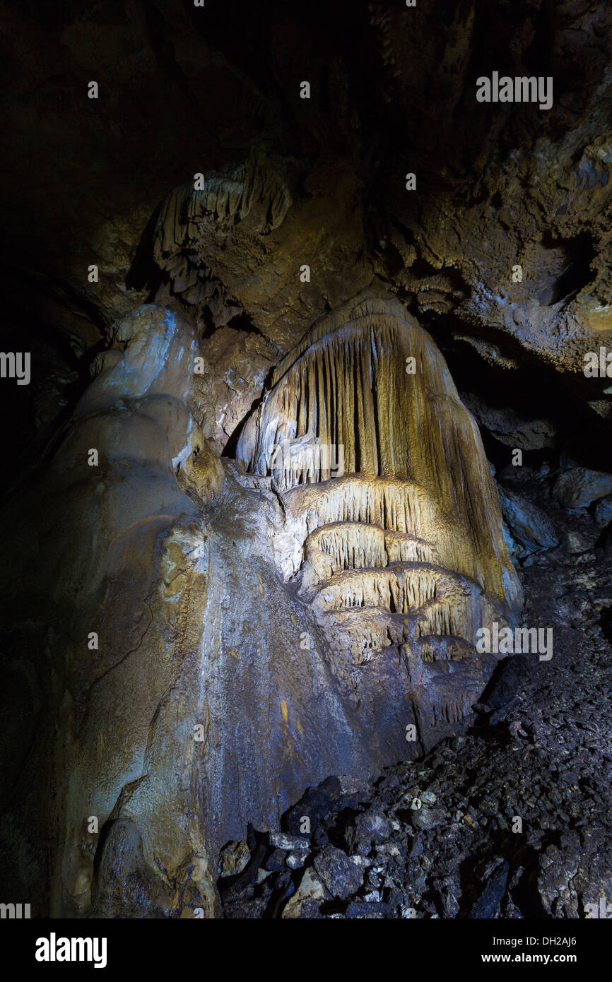 Into the cave Stock Photo - Alamy