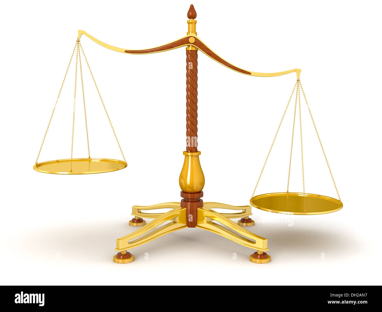 Justice Balance (clipping path included Stock Photo - Alamy