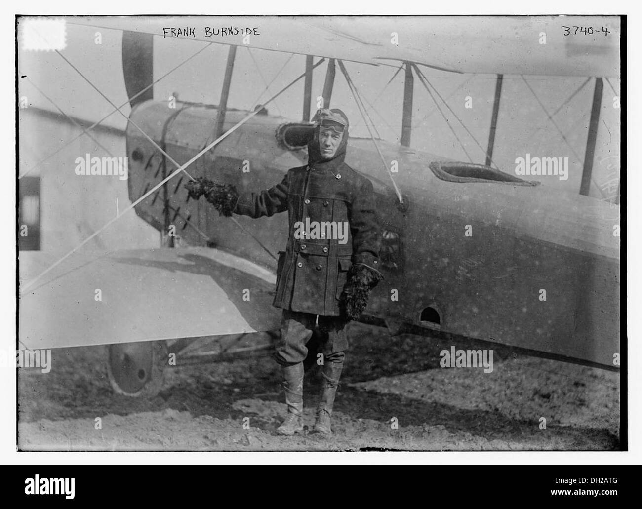 This image from the Library of Congress captures Frank Burnside, a ...
