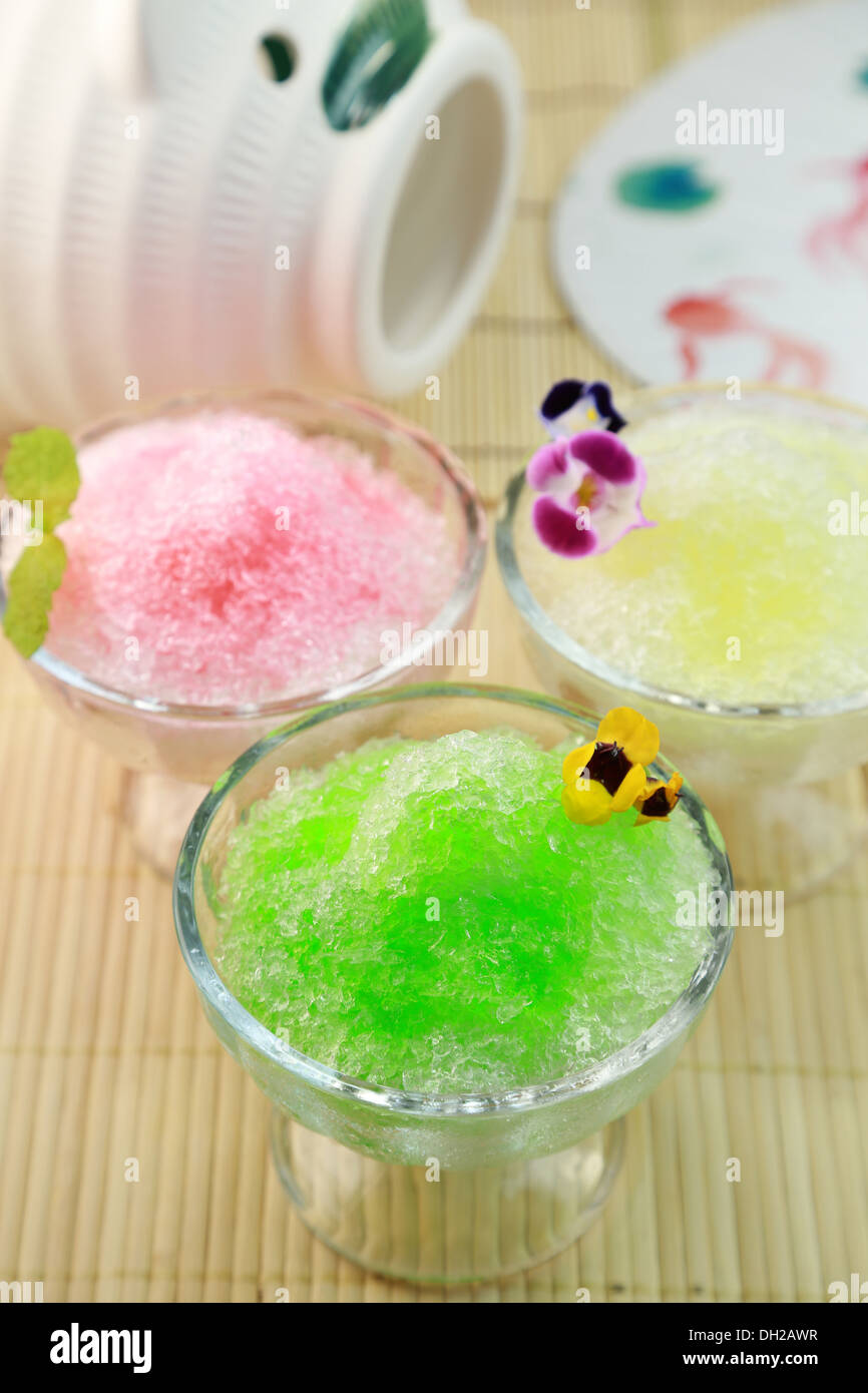 Japanese shaved ice hi-res stock photography and images - Alamy