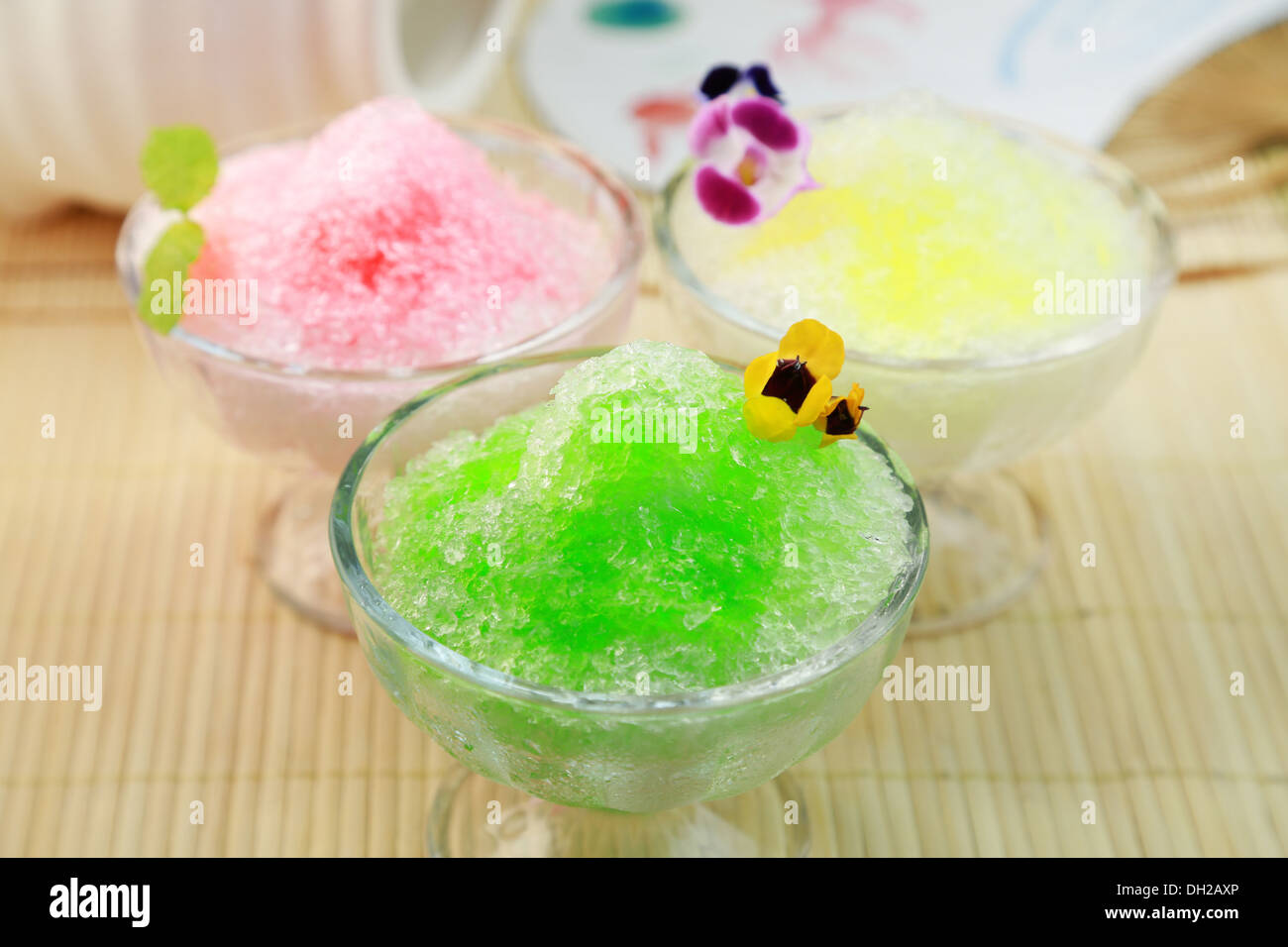Japanese shaved ice hi-res stock photography and images - Alamy