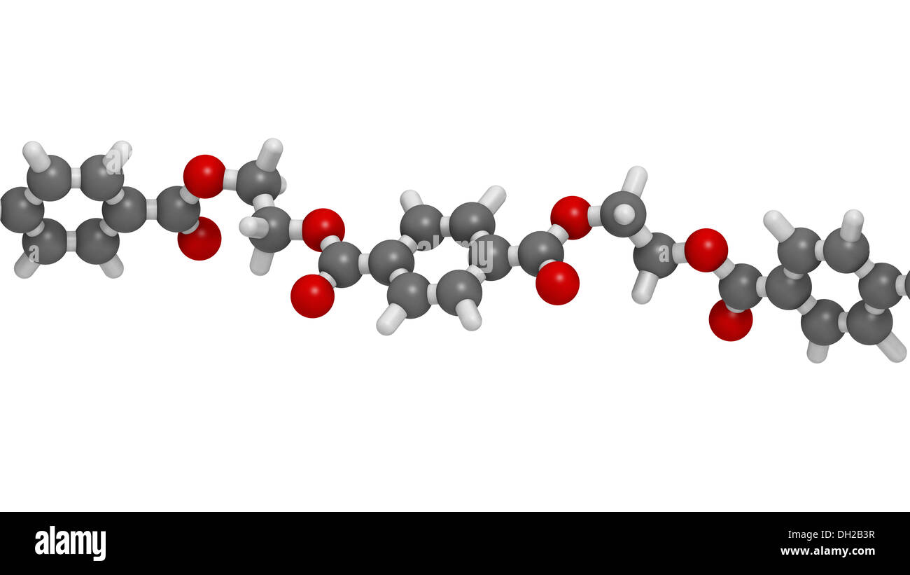Polyethylene terephthalate (PET, PETE) polyester plastic, chemical ...