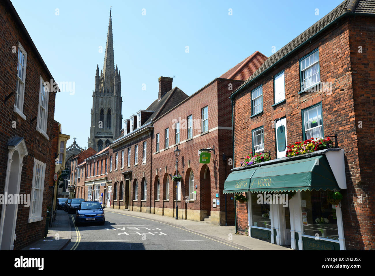 Louth town centre louth lincolnshire hi-res stock photography and images - Alamy