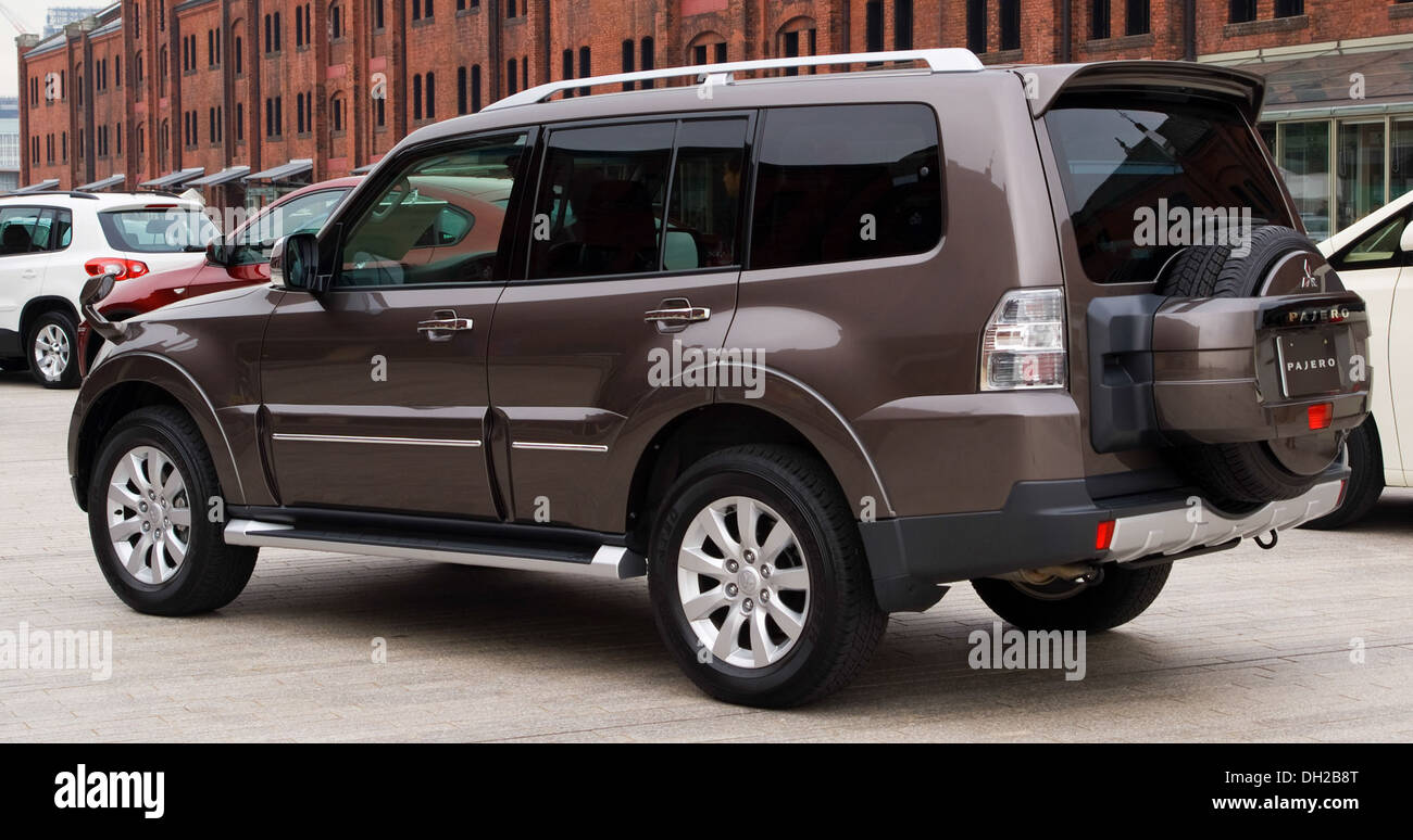 A 2008 Mitsubishi Pajero, a well-known SUV model with off-road ...