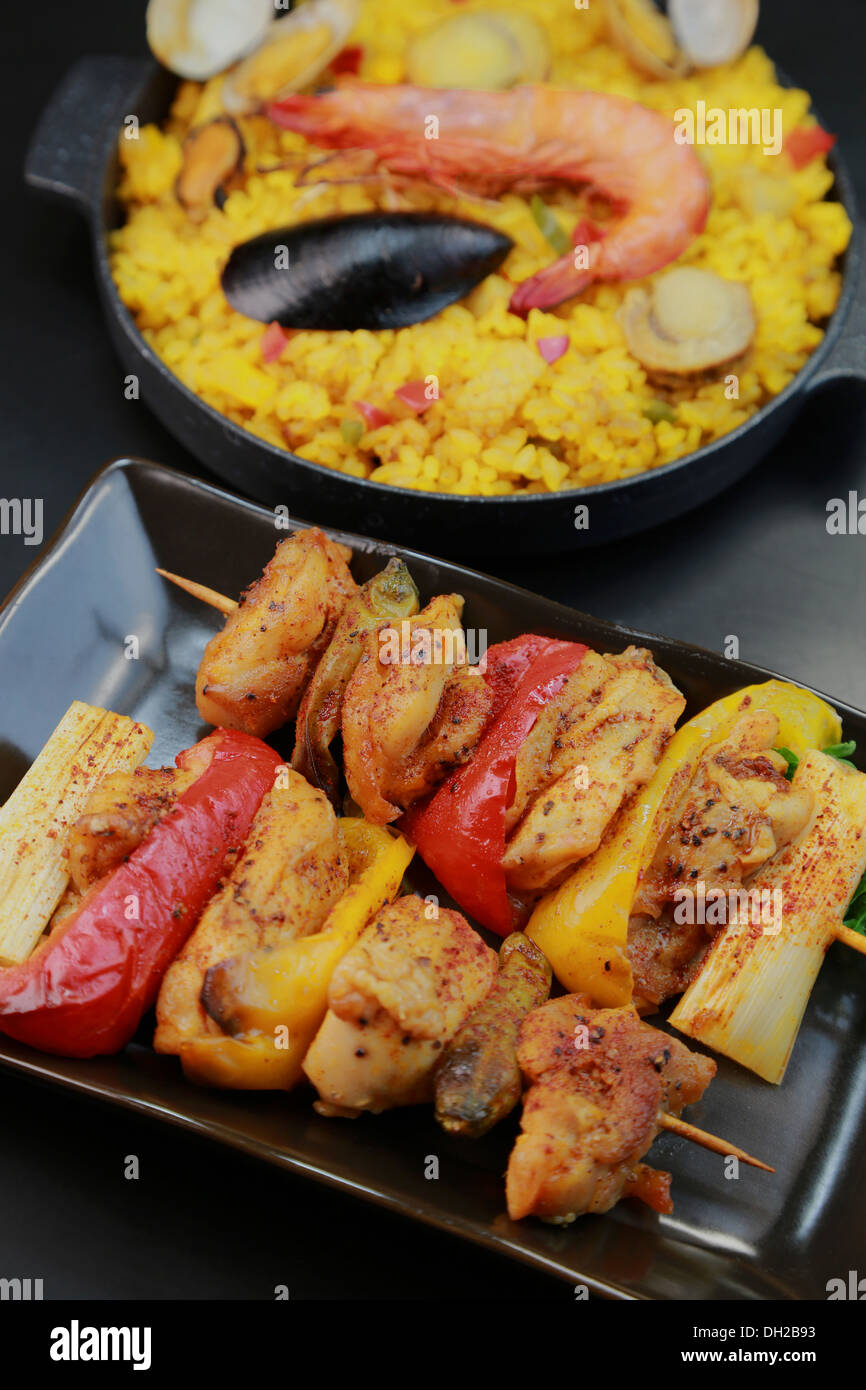 Chicken pincho hi-res stock photography and images - Alamy